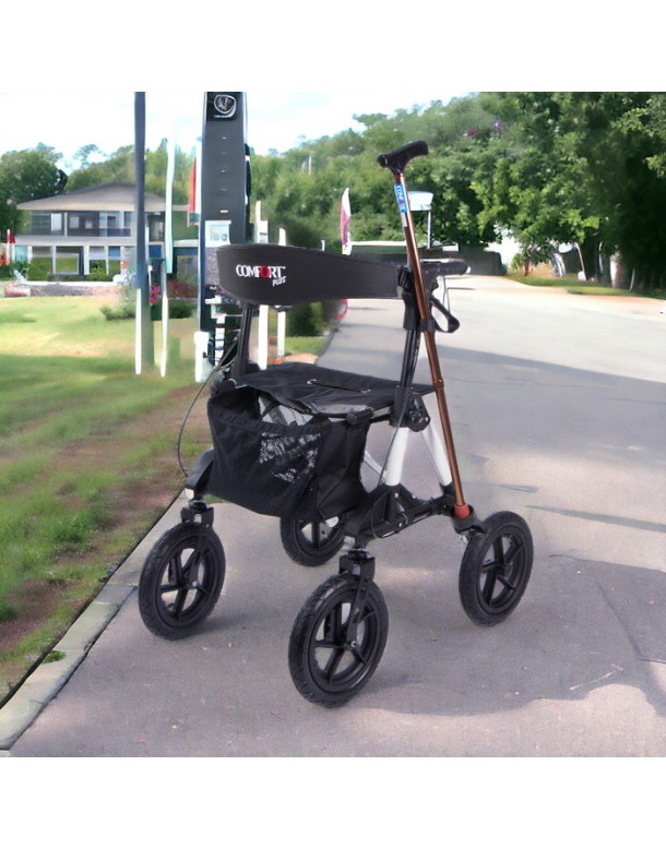 Comfort Plus DM-800 Büyük Tekerlekli Rolatör Yürüteç