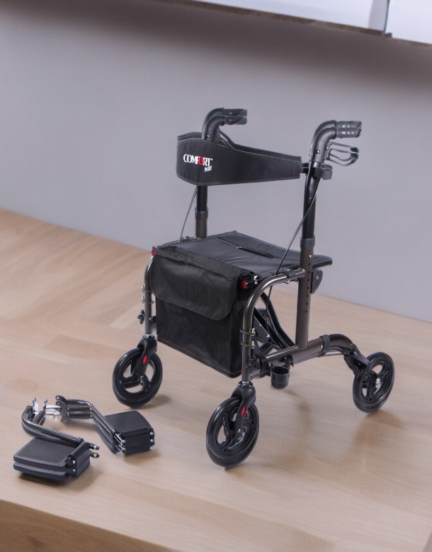 Comfort Plus DM-9124 Lüx Rolatör Yaşlı Yürüteç