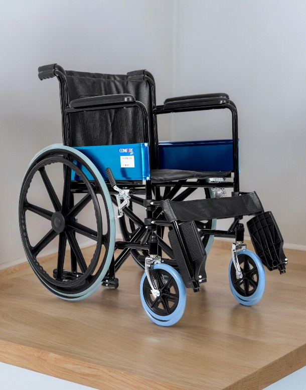 Comfort Plus KY809 Deri Döşeme Standart Tekerlekli Sandalye