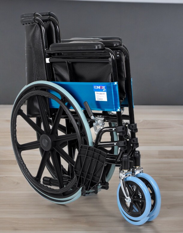 Comfort Plus KY809 Deri Döşeme Standart Tekerlekli Sandalye